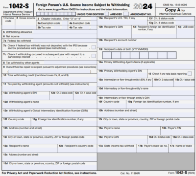 アメリカ確定申告 (タックスリターン) - 代表的な税務書類 | 玉崎会計事務所